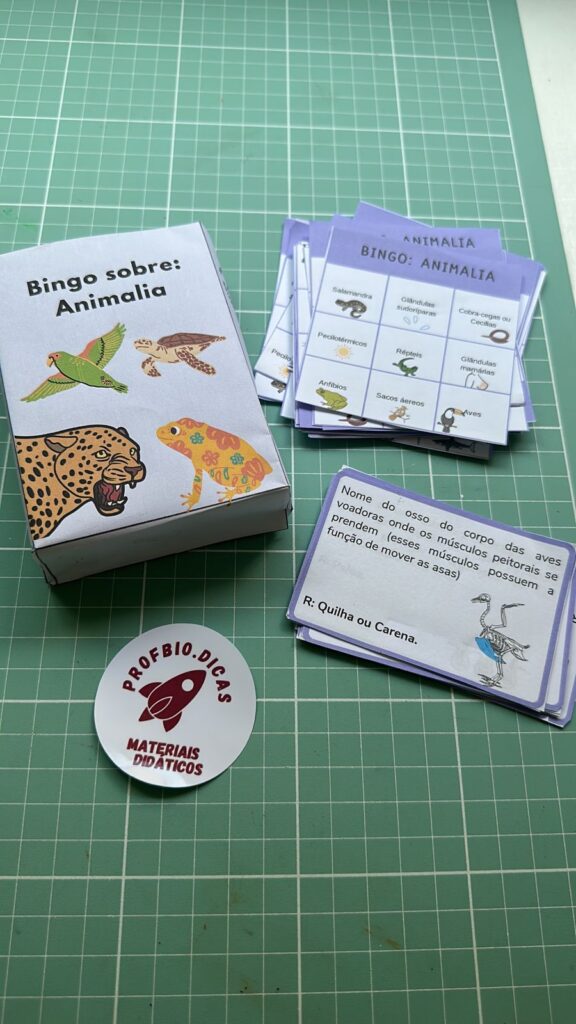 Combo: Bingo sobre: Reino Animalia - Vertebrados + Bingo sobre ...